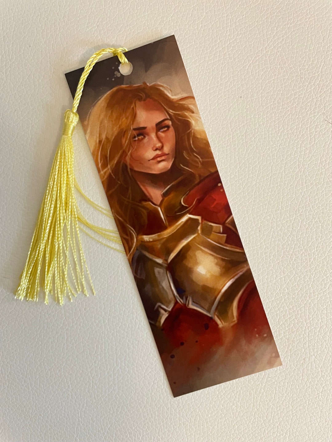 Iron Gold Bookmark, Red Rising Inspired - Etsy