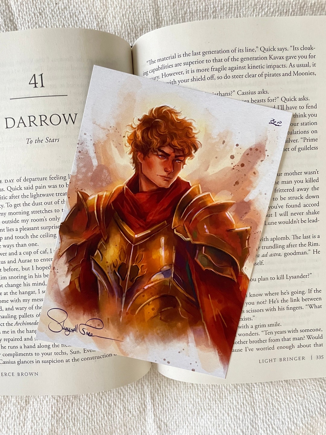 Rise, Red Rising Inspired Print - Etsy