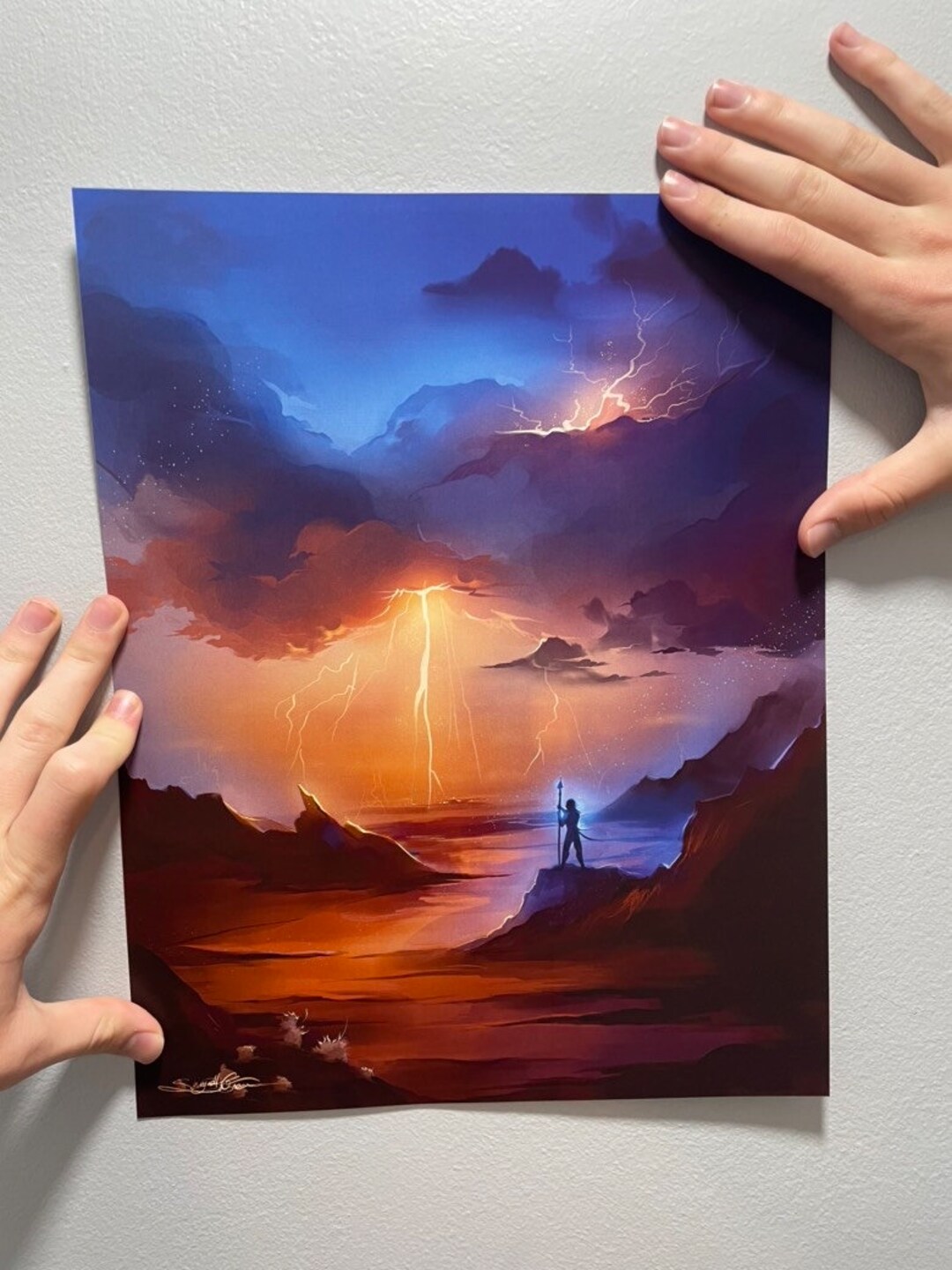 Braving the Storm Poster - Etsy