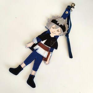 ASTA Figure Handcrafted Unique BLACK CLOVER Fan Artwork Figurine Anime ...