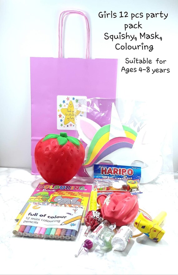 Girls Boys Party Bag Pre filled Party Bags x1 bag. Kids Ready | Etsy