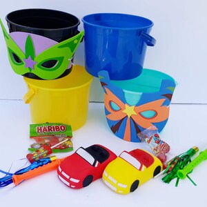 Boys Girls Pre Filled Party Bags Buckets.kids Ready-made Party Bags ...