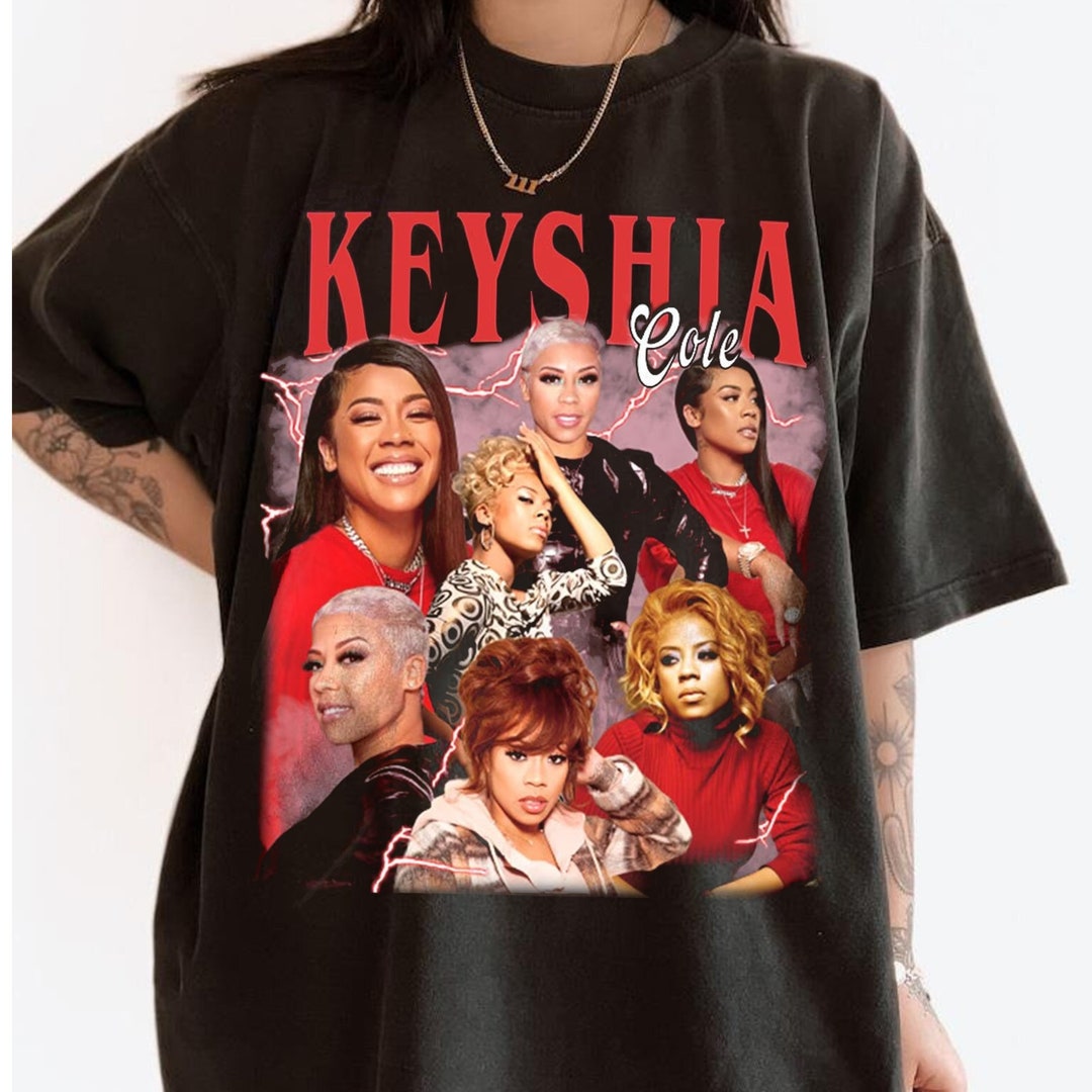 Vintage Keyshia Cole Shirt Love Hard Tour 2024 Shirt T For Fan