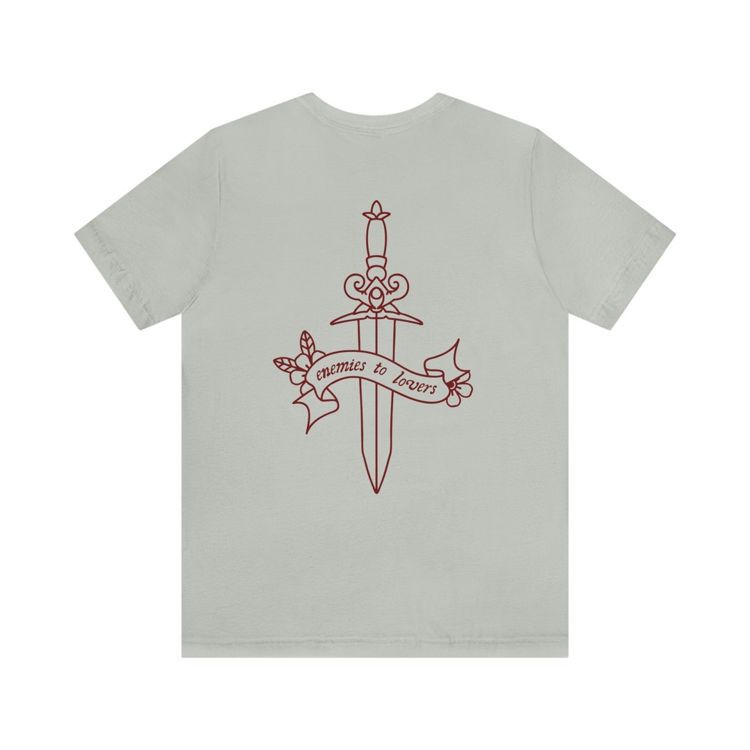 Enemies to Lovers Tee // Bookish Merch // Book Merch // Book Tropes ...