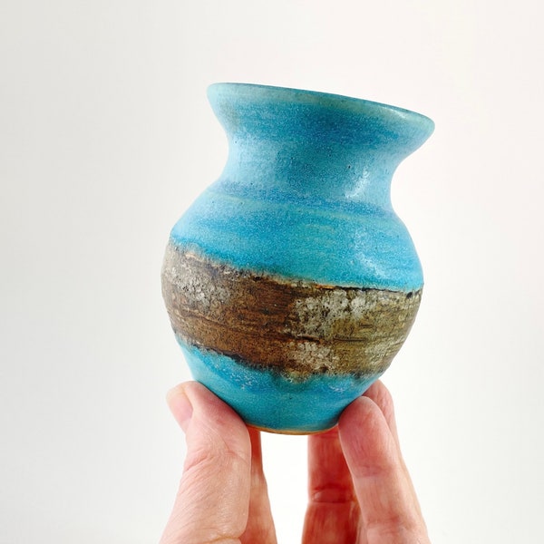 Turquoise Vase - Etsy
