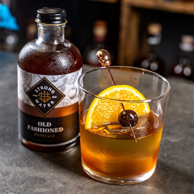 Old Fashioned Cocktail Syrup - Etsy