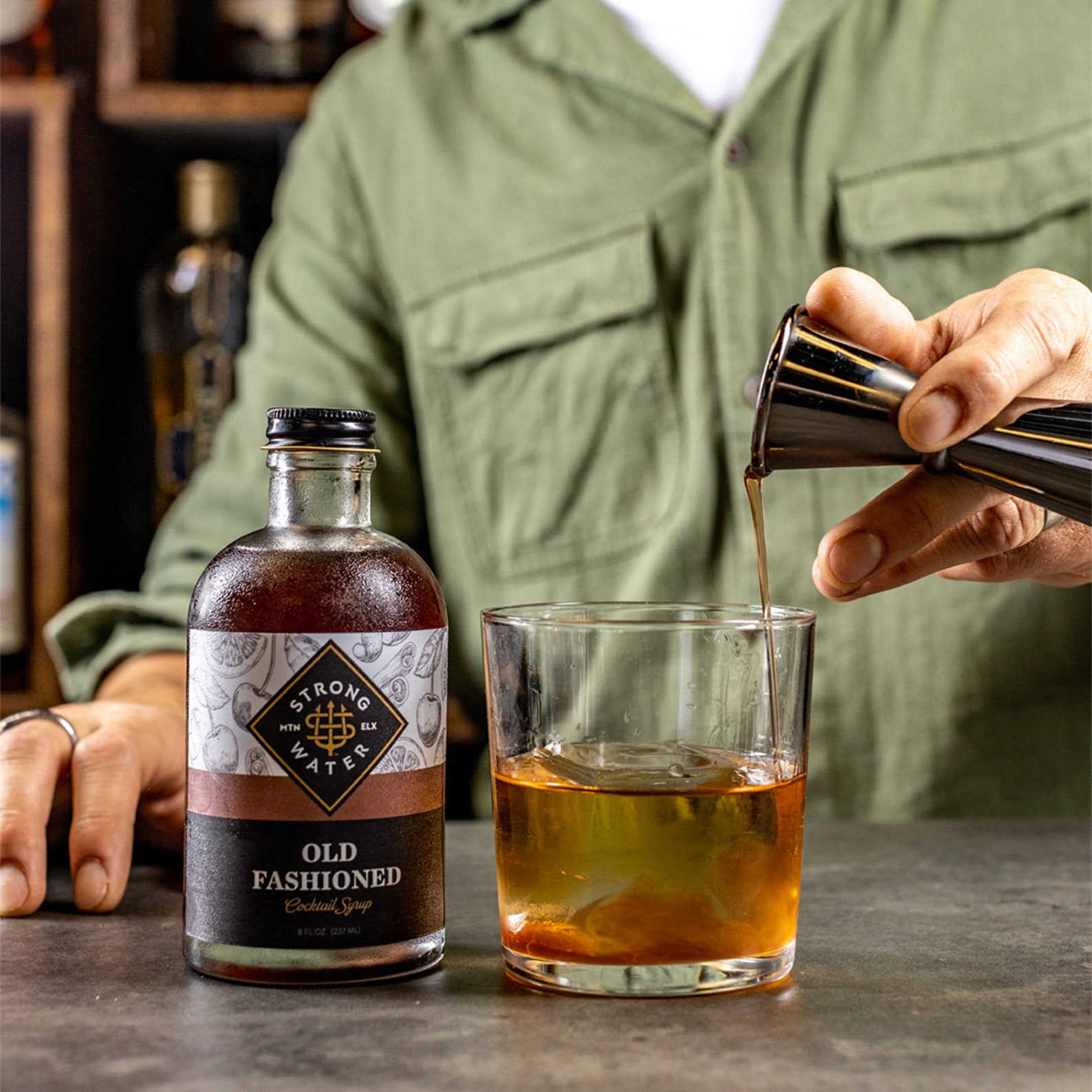 Old Fashioned Cocktail Syrup - Etsy