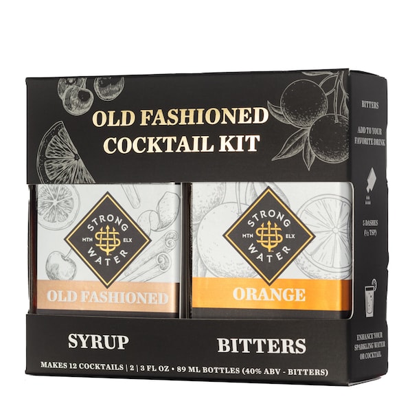 Old Fashioned Cocktail Kit - Etsy