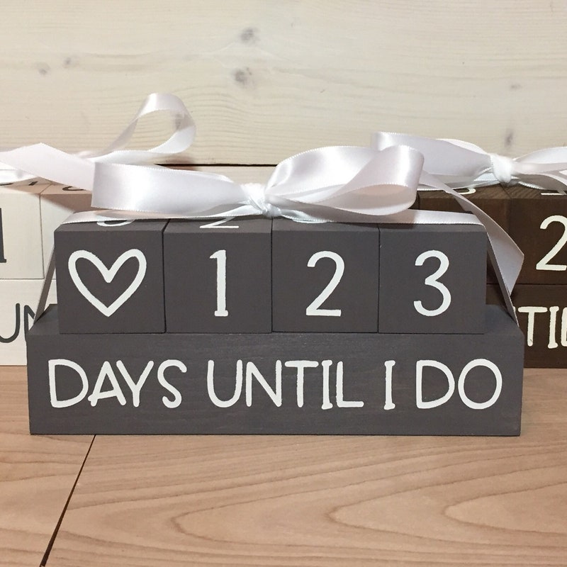 Countdown Blocks - Etsy