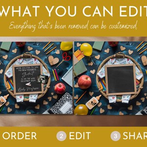 Teacher Pregnancy Announcement, Digital Homeschool Teacher Baby Reveal ...