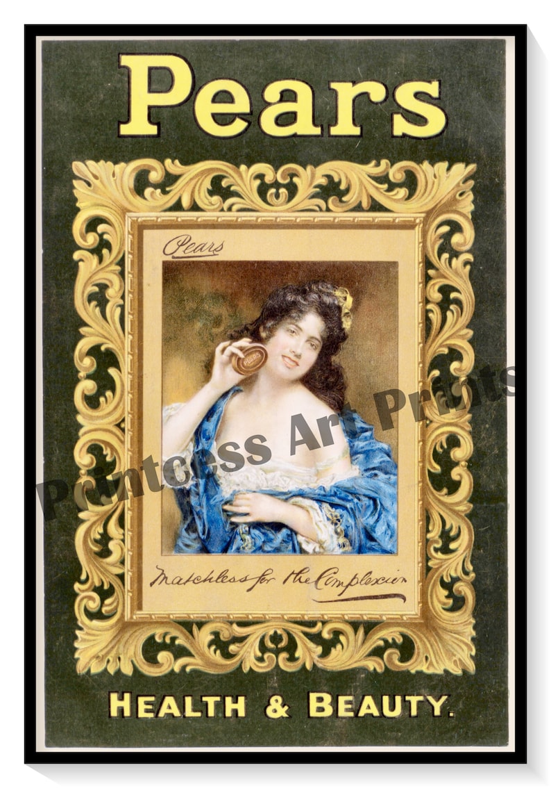 Pears Soap Bars Ads Vintage Ads Set of 4 Art Prints - Etsy