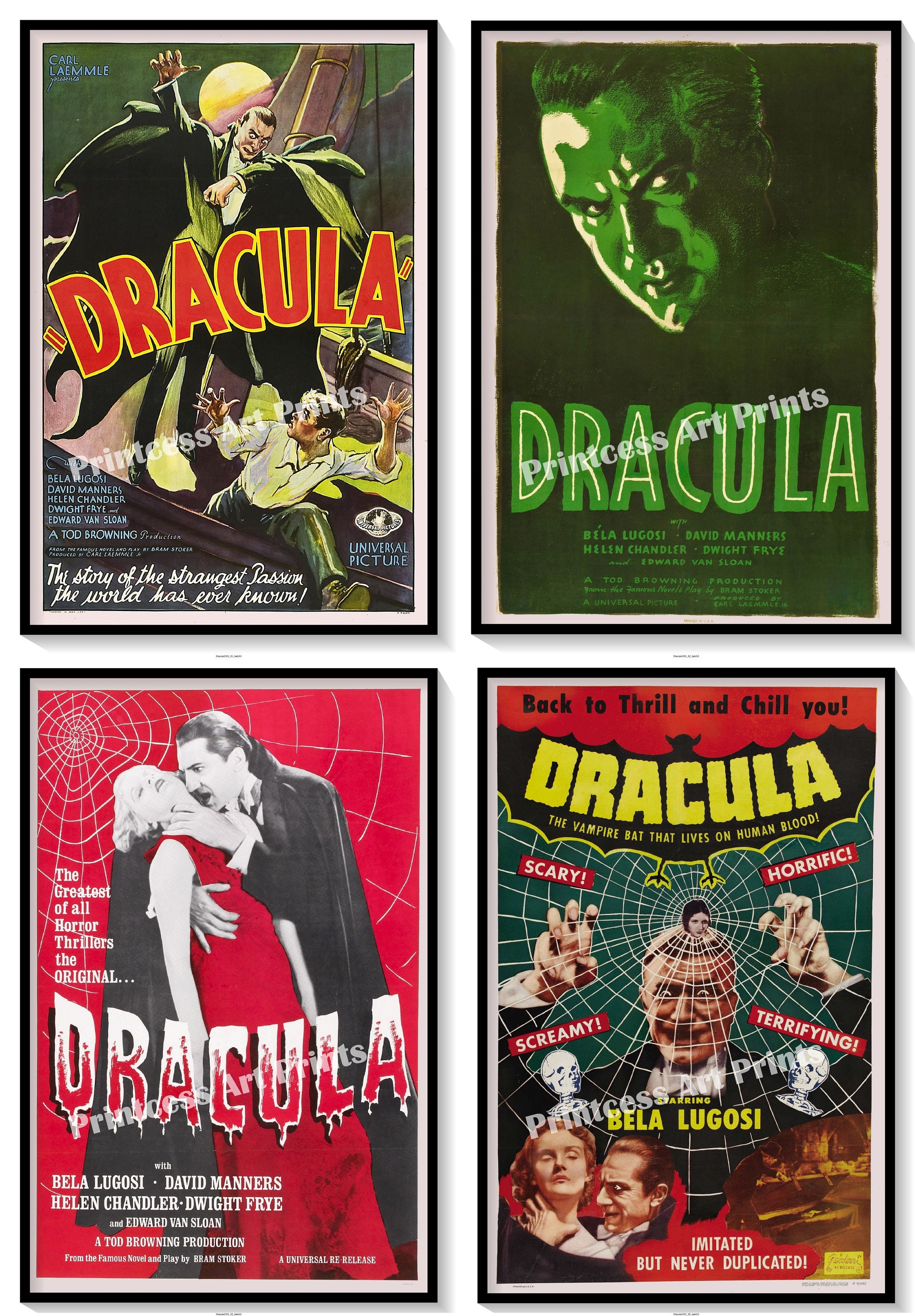 Dracula Bela Lugosi Movie Poster
