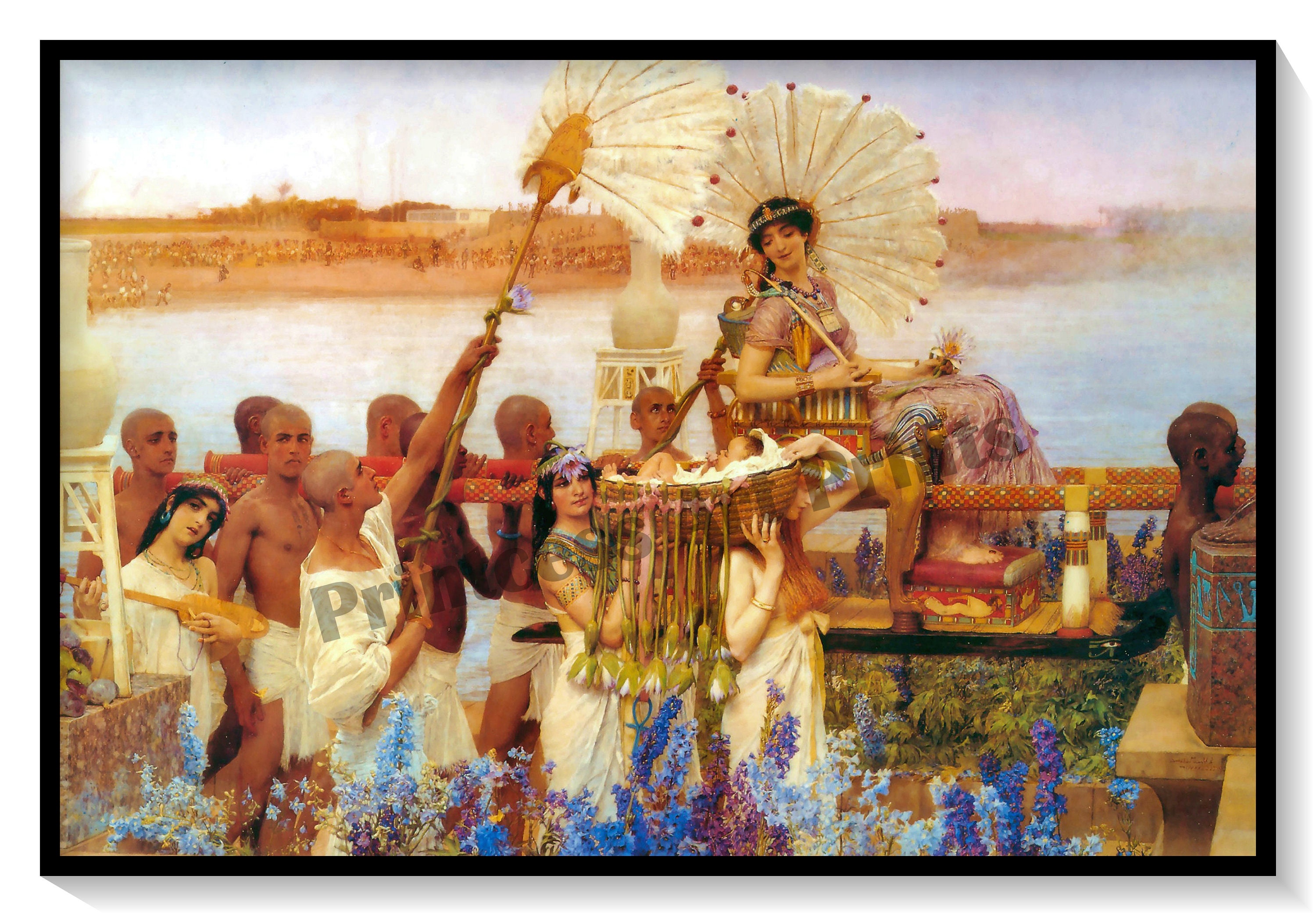 Cleopatra, Egyptian Myths, Classic 1800s Artist Lawrence Tadema - Etsy