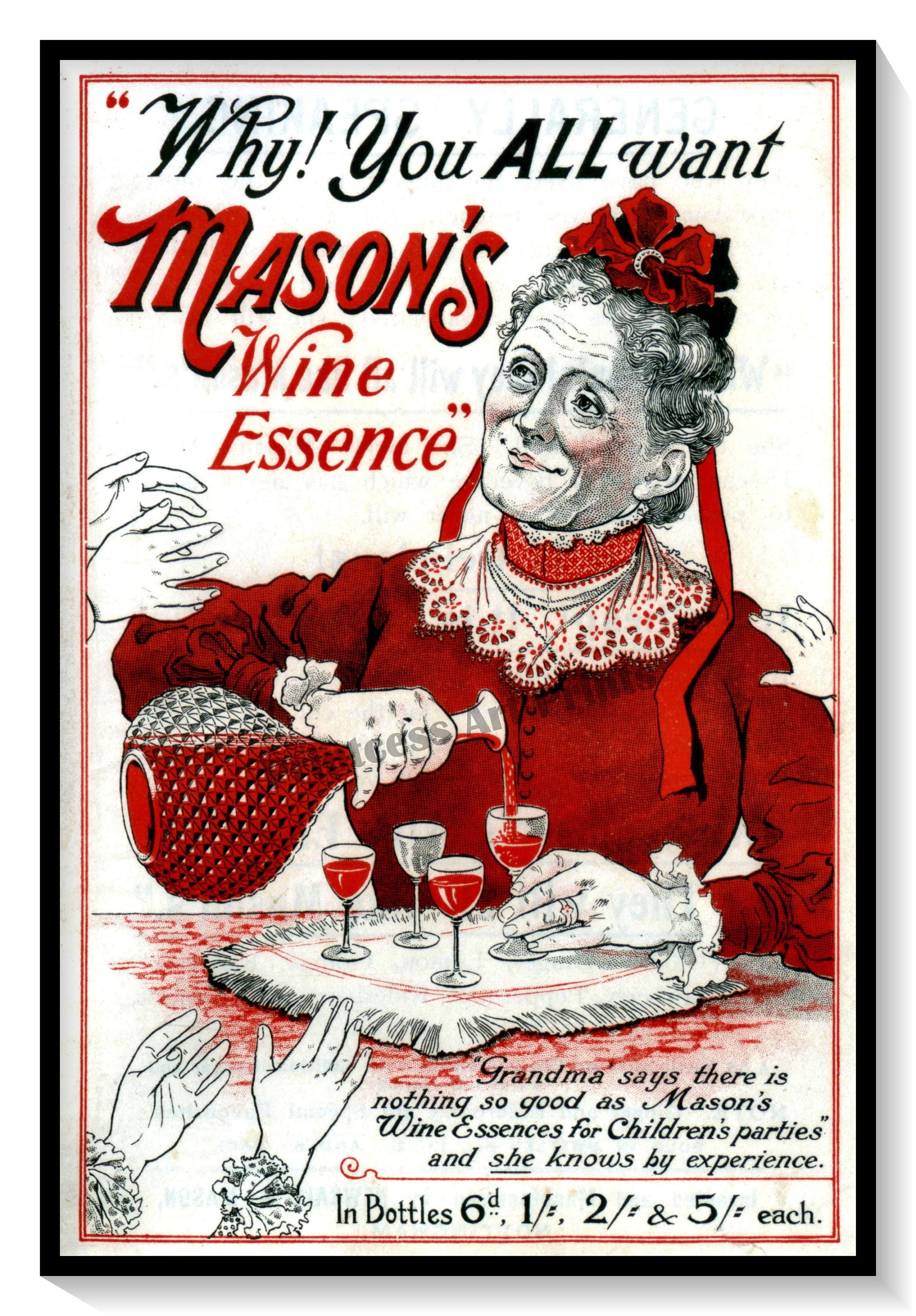 Medicine Vibrona Wine Tonic Medical Ads Vintage Ads Set of 4 Art Prints ...