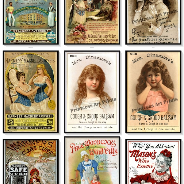 Antique Medicine - Etsy