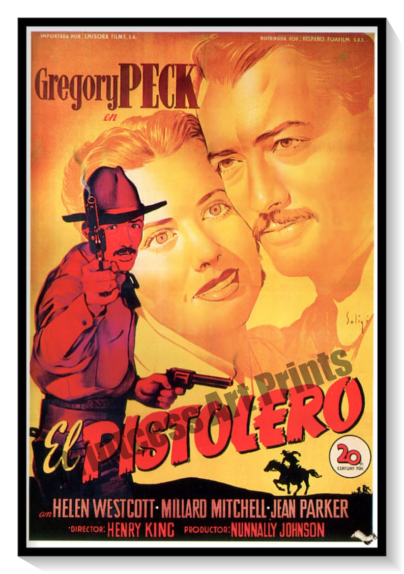 Wild Old West, Movie Poster Prints, Westerns, Peck, Reagan - Etsy