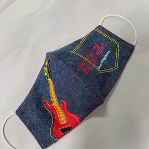 Bruce Springsteen Face Mask - 100% Premium Cotton - Filter Pocket ...