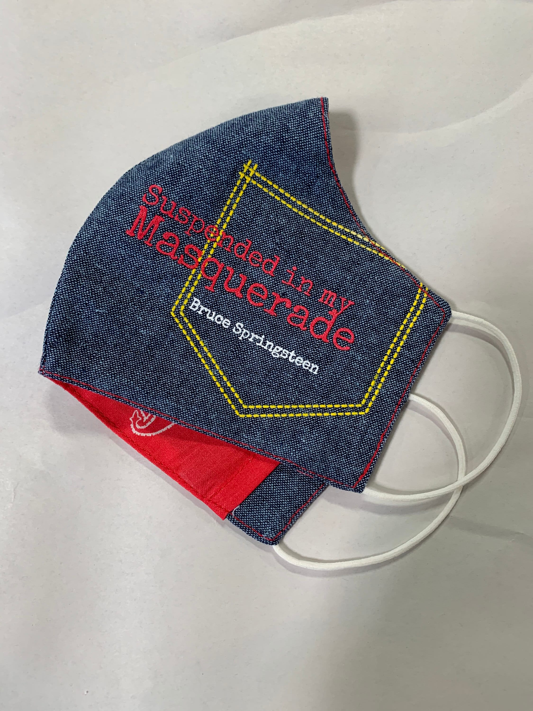 Bruce Springsteen Face Mask 100% Premium Cotton Filter | Etsy