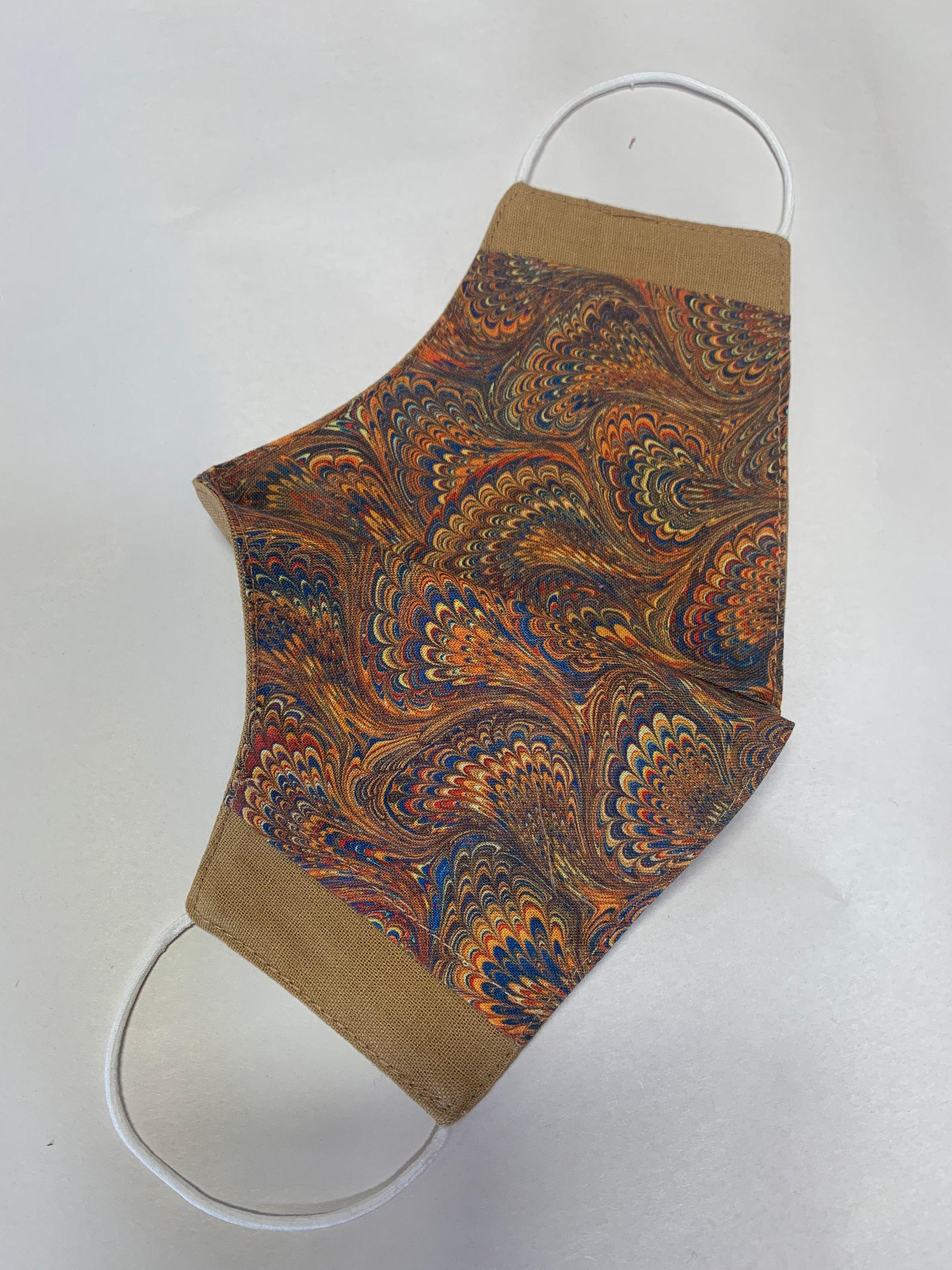 Literary Face Mask Shakespeare Quill & Book Dark Tan - Etsy