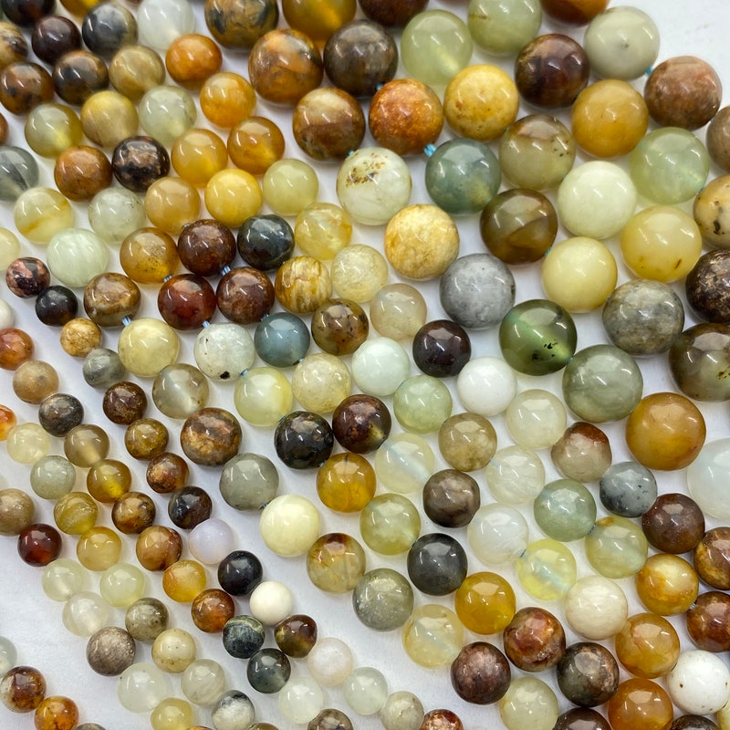 Jade Flower Beads - Etsy