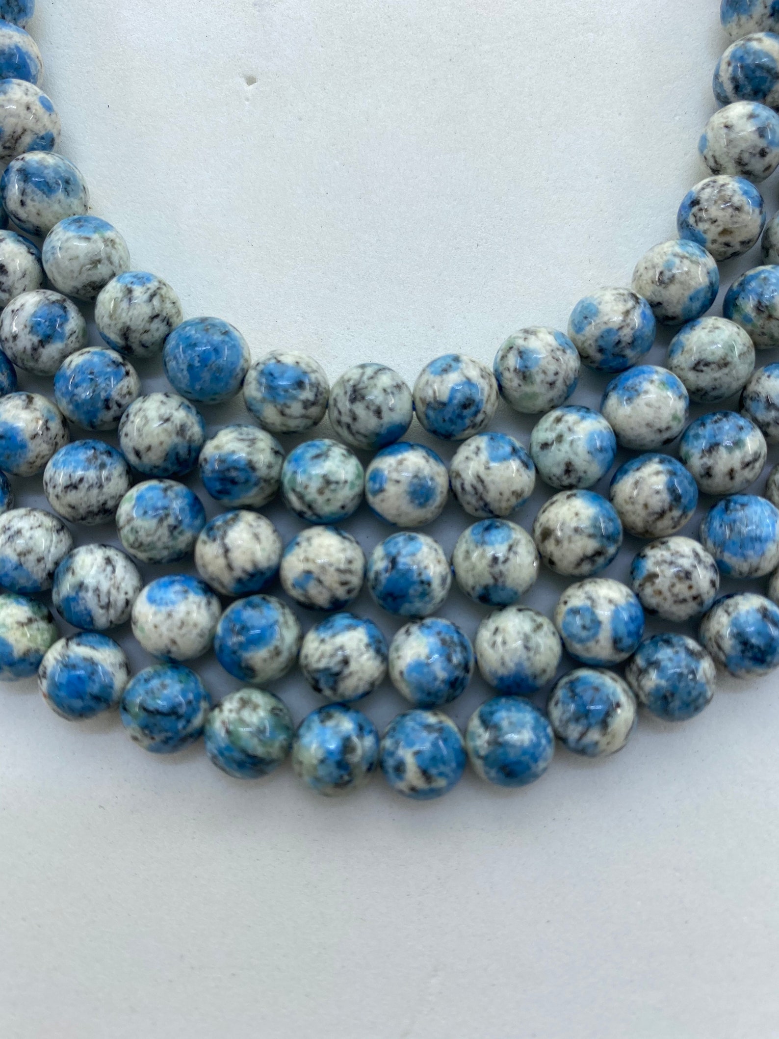 8mm Round K2 Gemstone Beads. 15” Strand, Approx 48 Beads. Found in ...