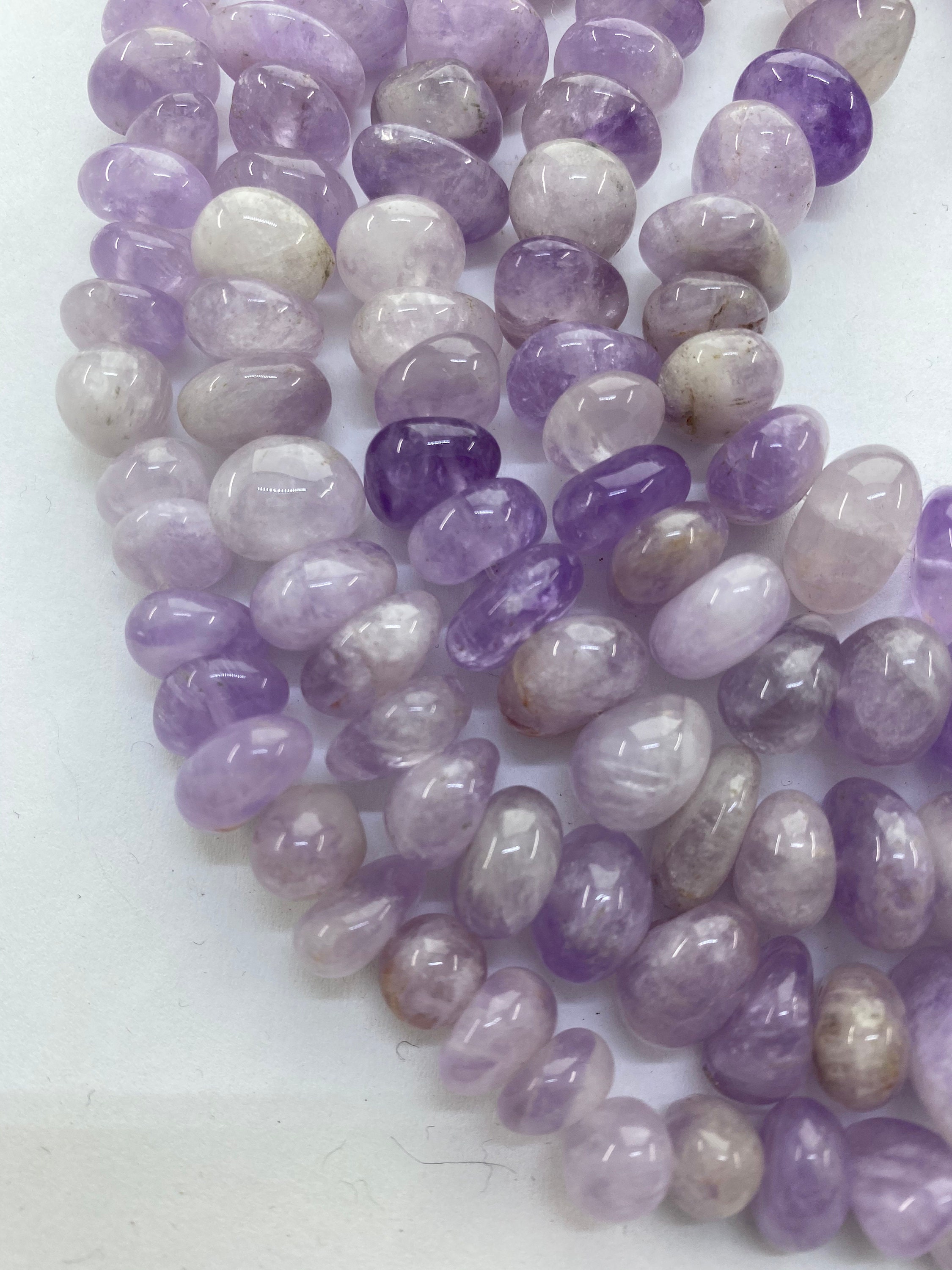 Freeform Nugget Cape Amethyst Gemstone Beads. 15 Strand | Etsy