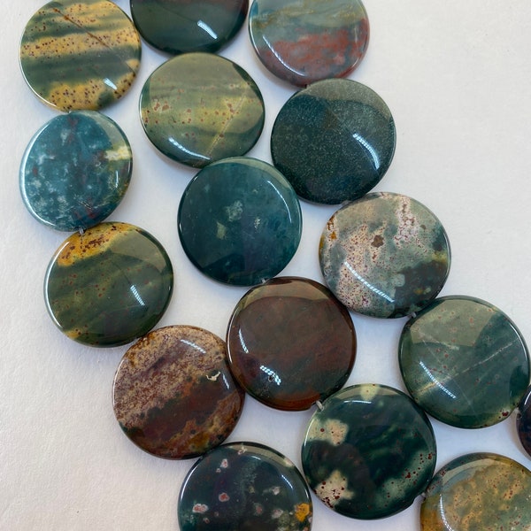 Blue Green Jasper - Etsy