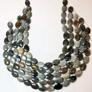 Eagle Eye 13x18mm Oval Gemstone Beads. Full 15" Strand of A/AA Grade ...
