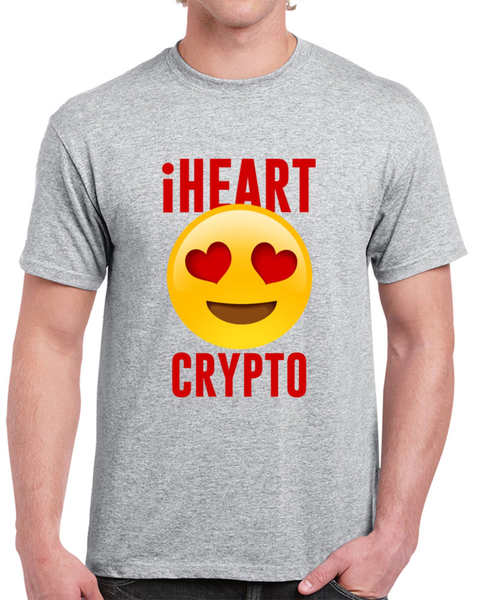I Heart Crypto T Shirt - Etsy