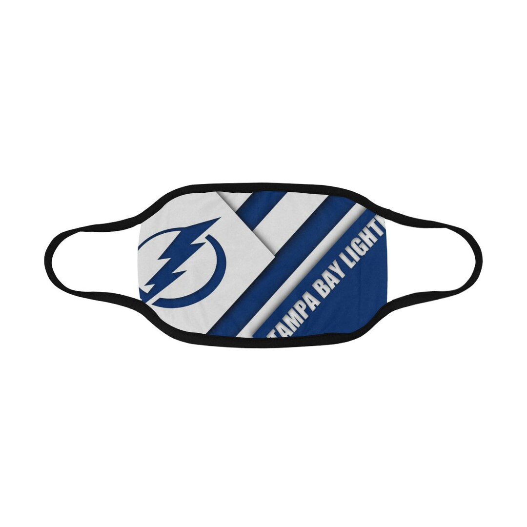 Tampa Bay Lightning Mask, Washable Mask, Filter Mask, Face Cover, Cloth ...