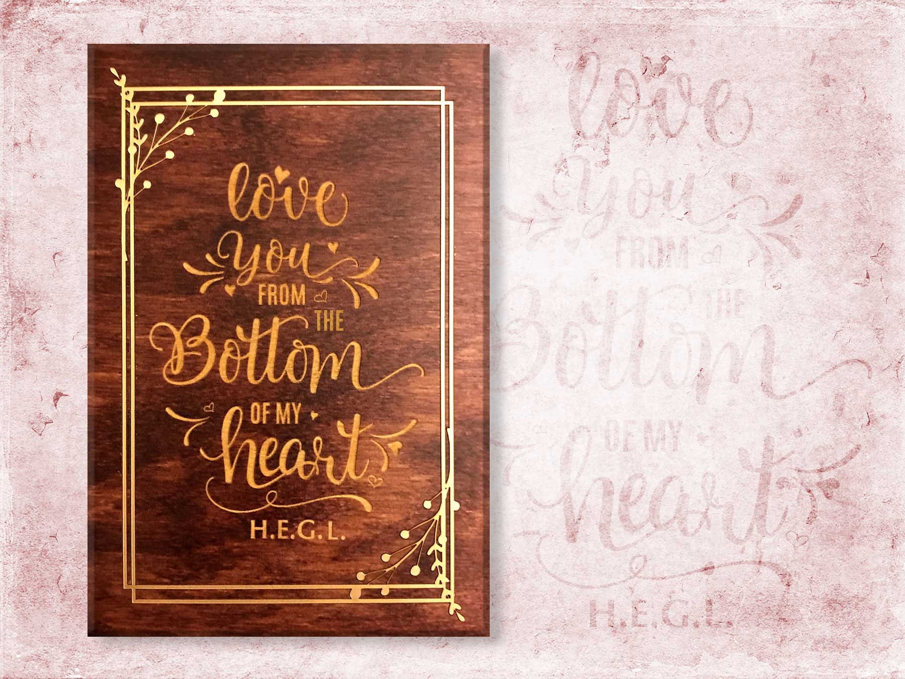 Love to Design laser cutting and engraving