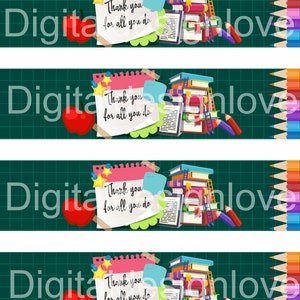 Teacher Appreciation Water Bottle Label, Appreciation Week Water Bottle ...