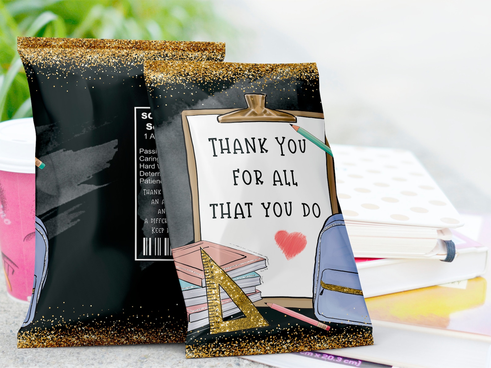 Teacher Appreciation Bundle Teacher Appreciation Chip Bag - Etsy