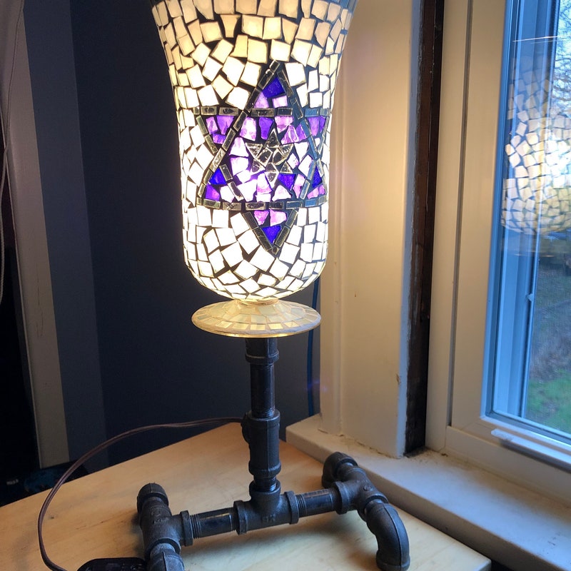 Star of David Lamp - Etsy