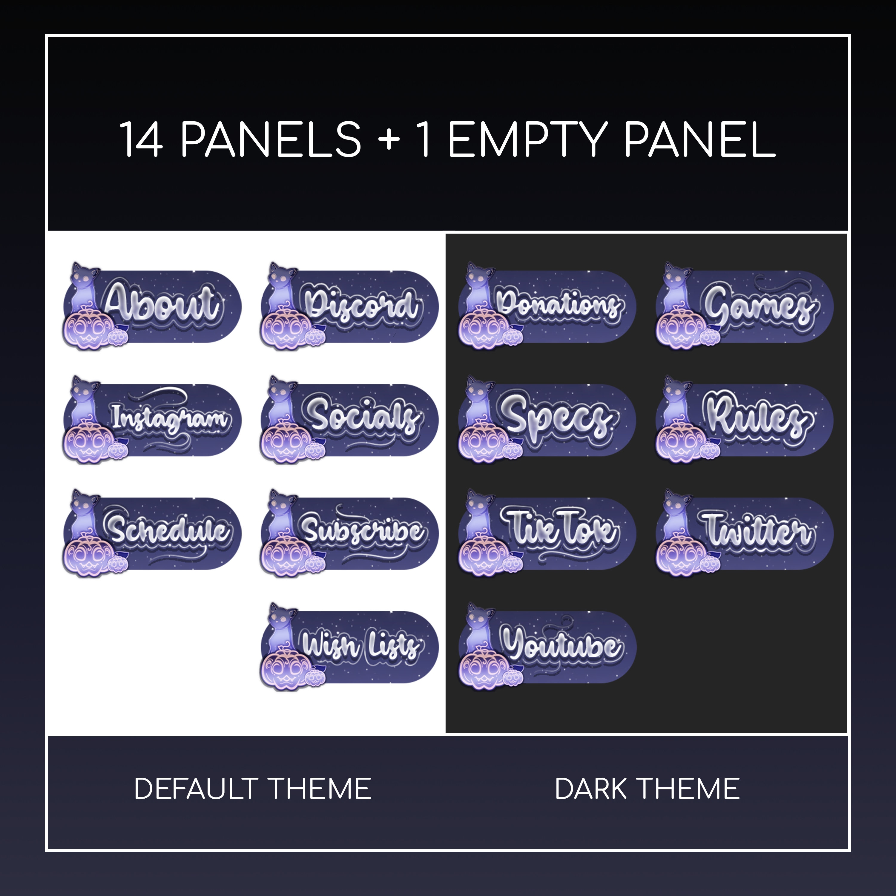 Ghosty Night | OBS Streaming Layout - Etsy