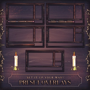 The Original Tavern Stream Overlay: Complete Medieval Layout Set - Etsy