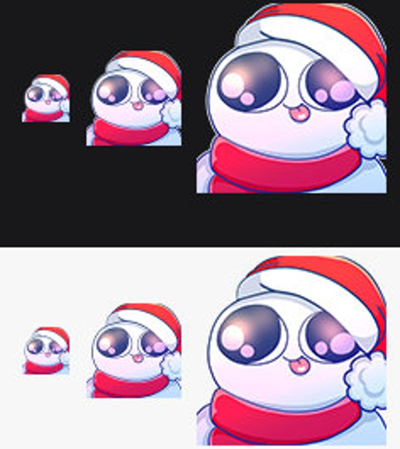 Winter Emote | Derpy Mr. Milk - Etsy