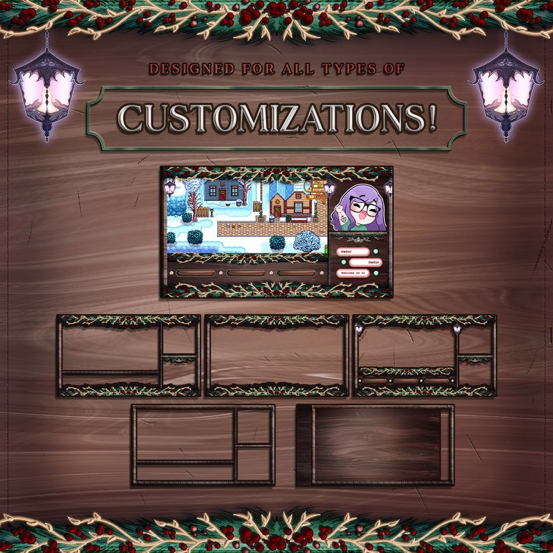Tavern Overlay | Winter Festival Layout | Streaming Overlays ...