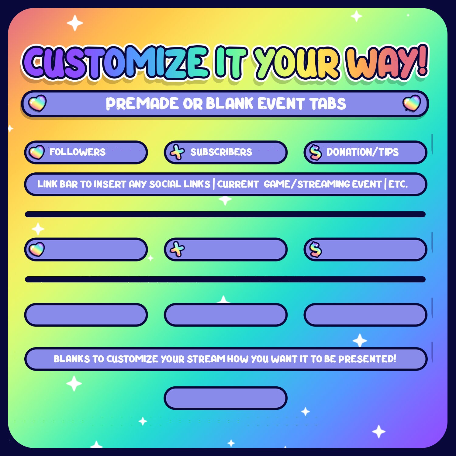 Pride Cloud Layout - Etsy