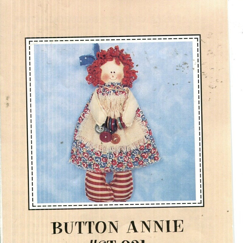 Button Doll - Etsy