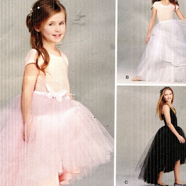 Pattern Misses' Close Fitting and Flared Pullover Tunic, Shaped Hemline Uncut/ff-butterick 5954 ...