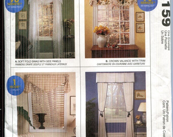 Home Decorating Specialty Window Treatments Trumpet Valance and Panels ...