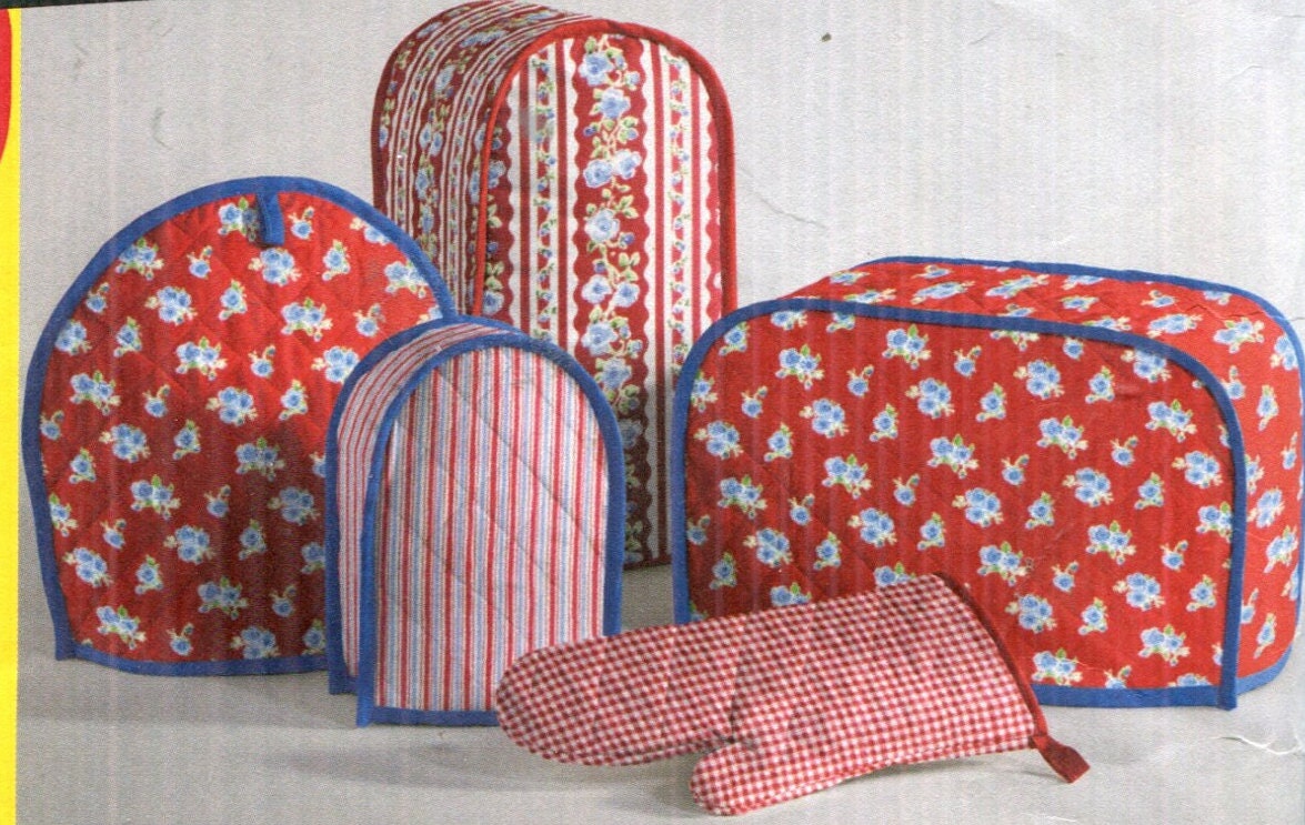Kitchen Decorating Pattern-appliance Covers, Blender Cover, Coffee ...