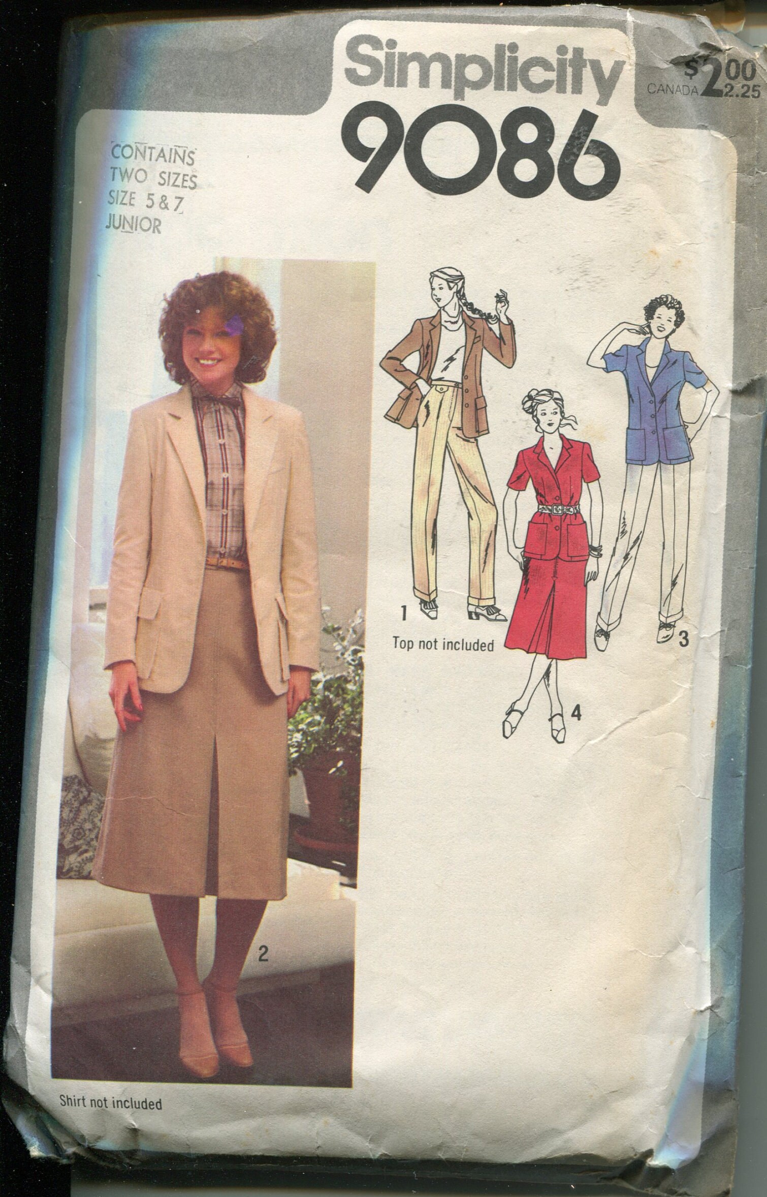 Sewing Kits & How To Sewing & Fiber Misses' Jacket Unlined Jacket and ...