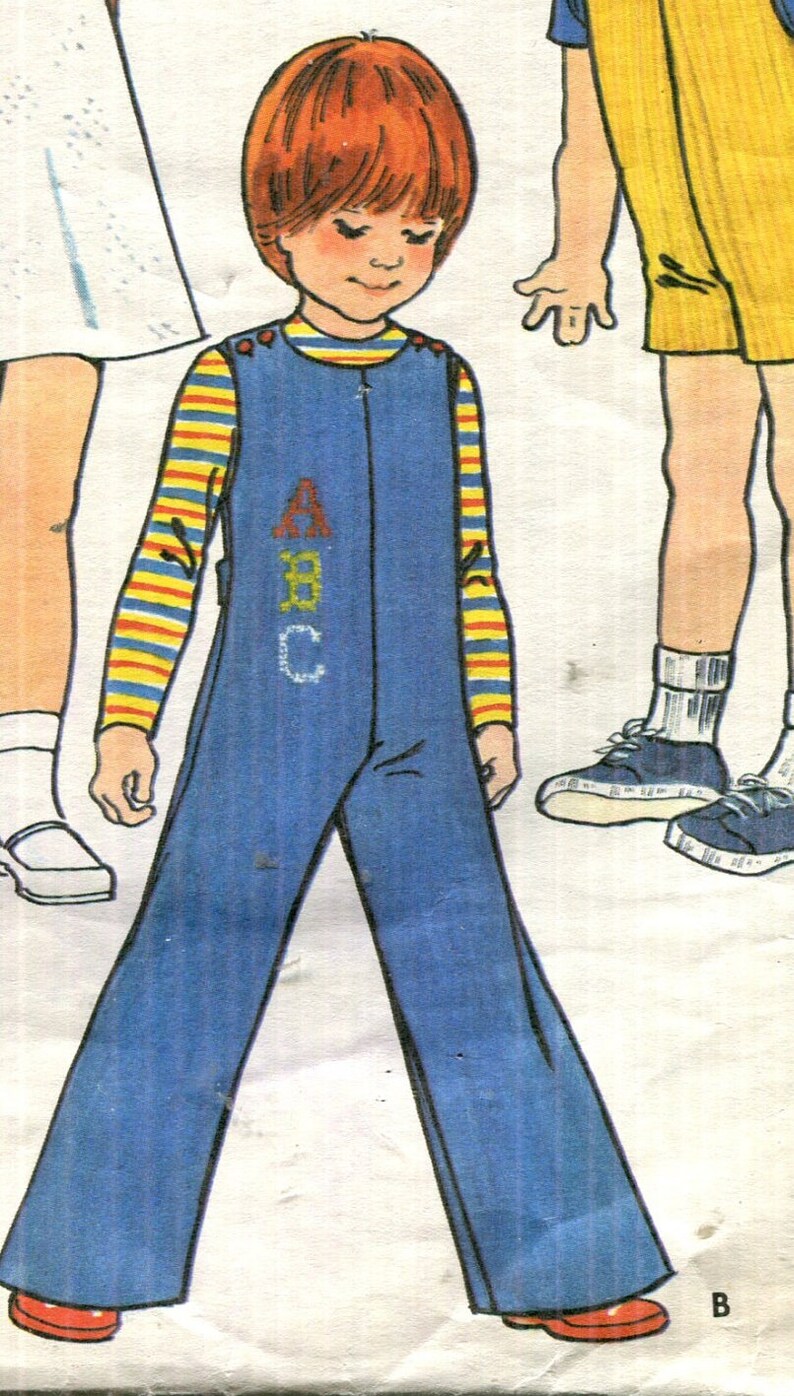 Pattern Toddlers' and Child's A Line Jumper, Pull on Long or Short ...