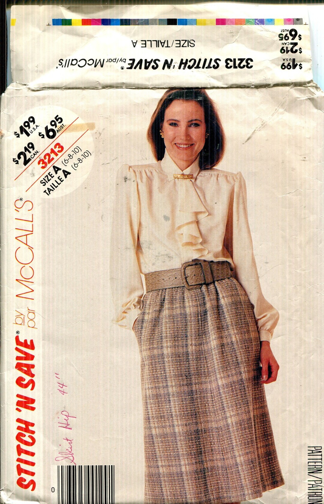Pattern Misses' Blouse /top and Skirt-cut to Size 10**see Description ...