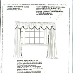 Home Decorating Specialty Window Treatments Trumpet Valance and Panels ...