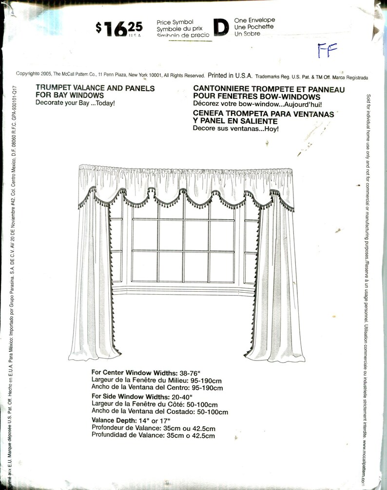 Home Decorating Specialty Window Treatments Trumpet Valance - Etsy