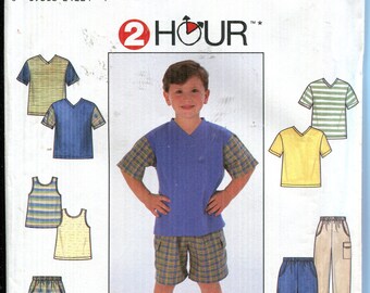 Boys Tank Top Pattern - Etsy