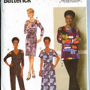 Pattern Misses' Close Fitting Top Dress at Knee or - Etsy